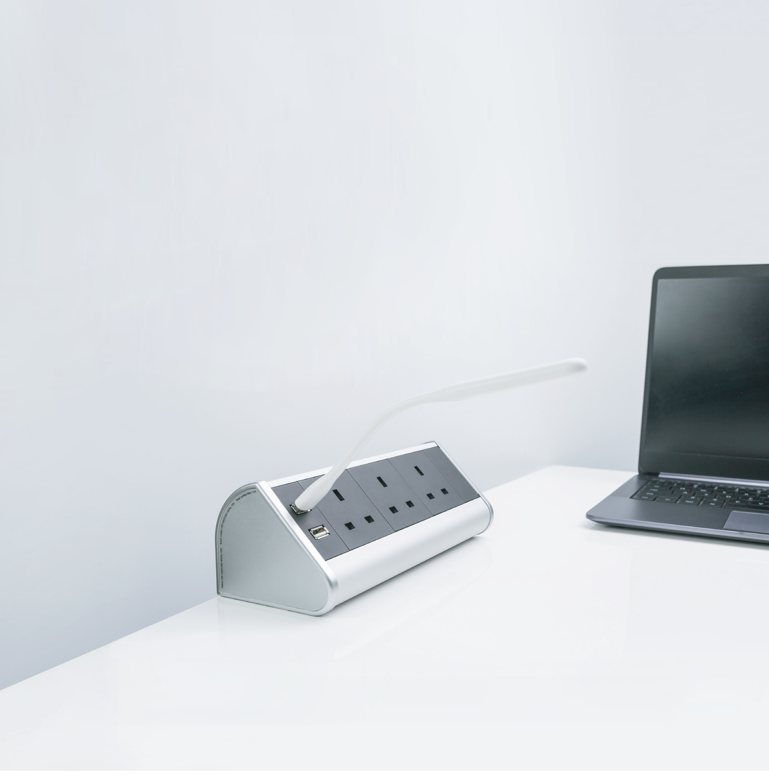 Desk Clamping Power Socket with USB and LAN Ports/Electric Socket ...