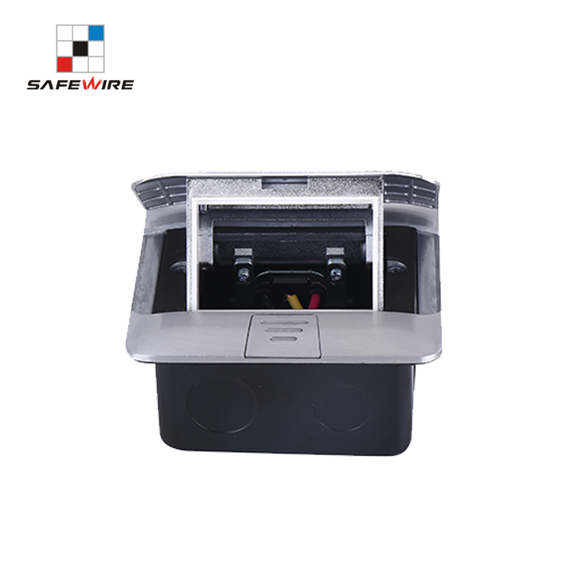 HTD-381L Pop up floorbox 2 power socket or data floor socket - China ...
